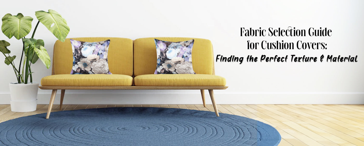 Fabric Selection Guide for Cushion Covers: Finding the Perfect Texture ...