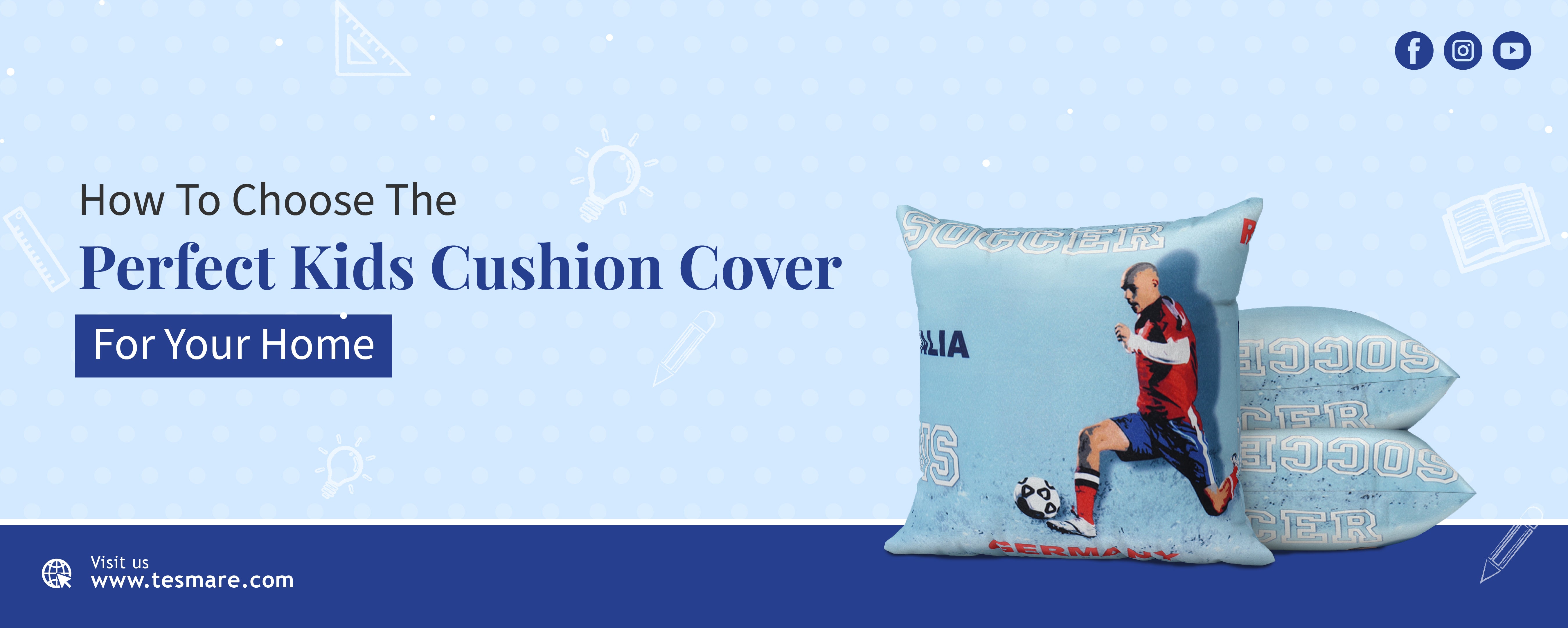 The Best Kids Cushion Covers to Brighten Up Your Kids’ Room – Tesmare