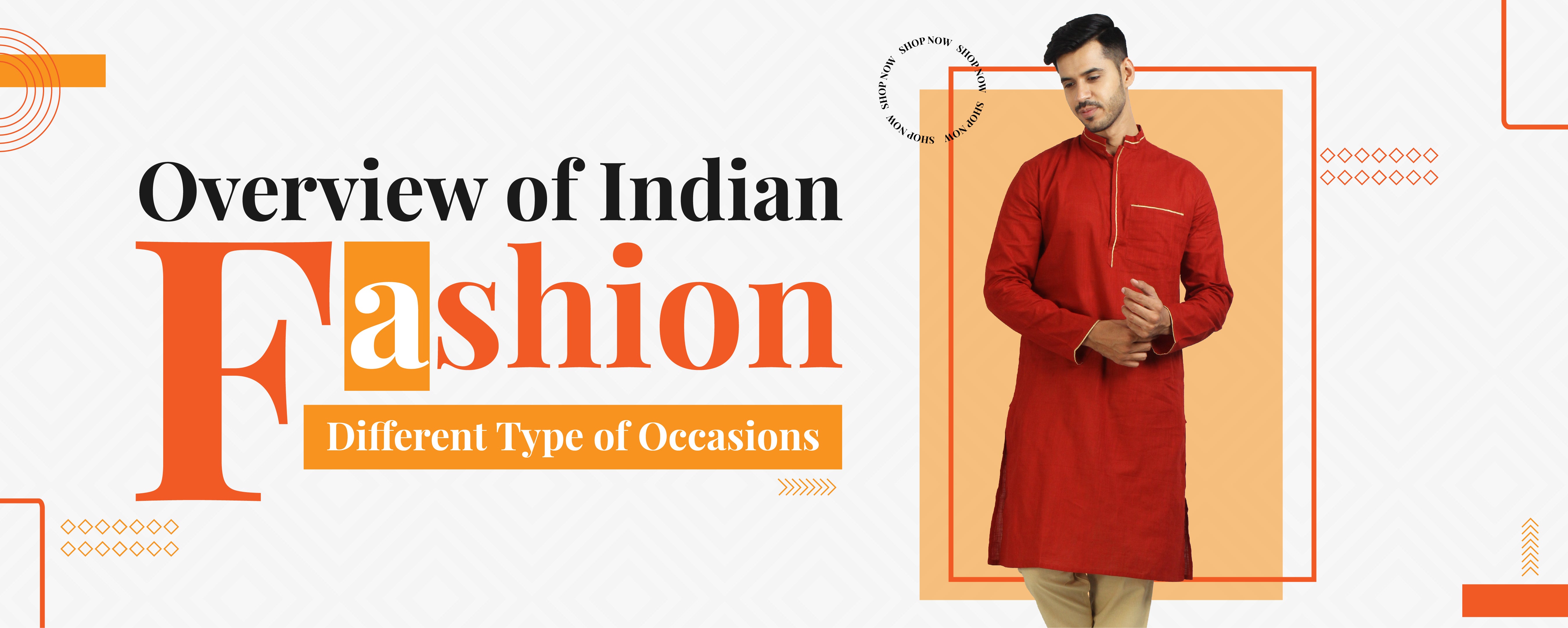 An Overview of Indian Fashion & Different Type of Occasions – Tesmare